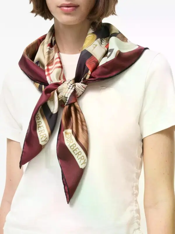 Burberry Wardrobe Silk Scarf