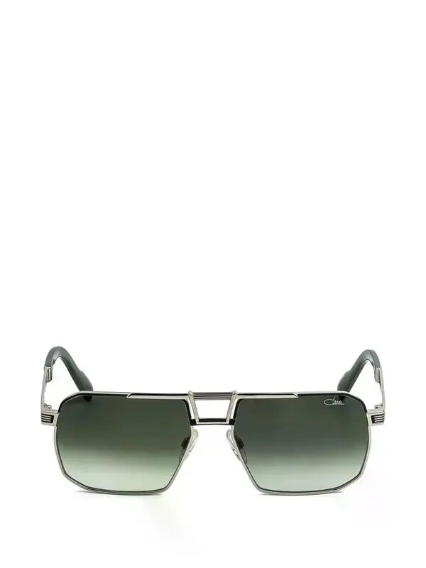 Cazal 9112 Square-frame Sunglasses - Silver