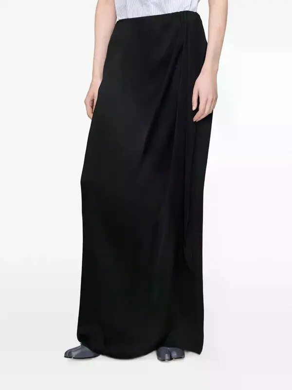 MAISON MARGIELA Draped Maxi Skirt