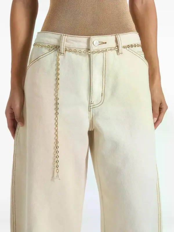 Manière De Voir Maniere De Voir Enora Hourglass Barrel Leg Jeans