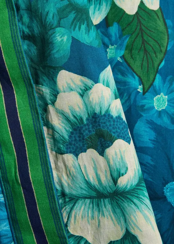 ALEMAIS Alémais Margo Floral-print Cotton Shirt - Multicoloured