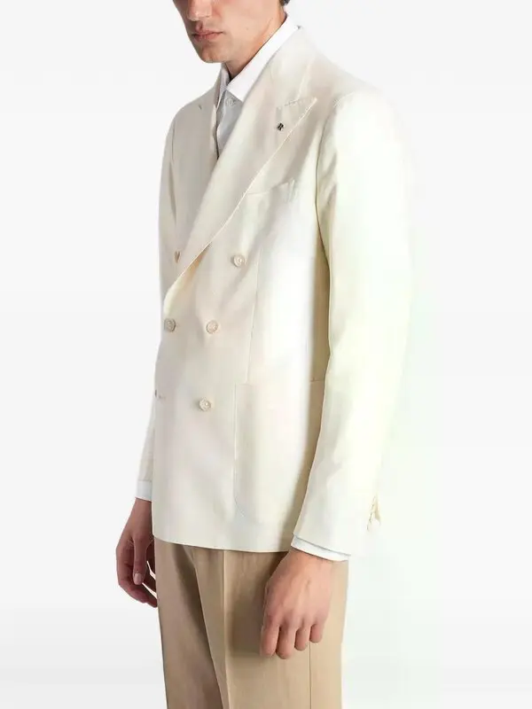 Tagliatore Double-breasted Peak-lapel Suit Jacket