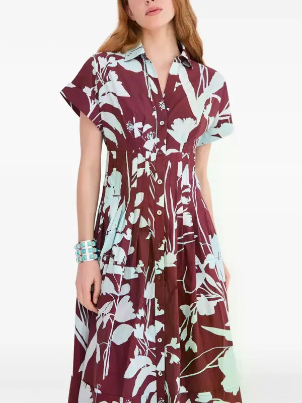 Cara Cara Floral Print Midi Dress