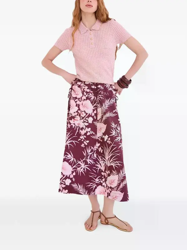 Cara Cara Meret Midi Skirt - Brown