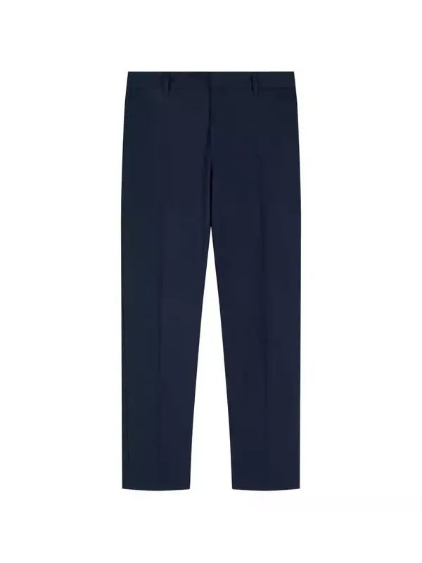 Armani Exchange Pressed Crease Tailored Trousers - Blue