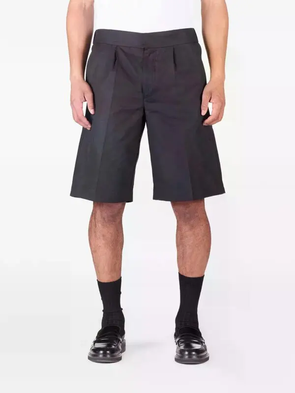 CIARAN Pleated Shorts With Pressed Crease