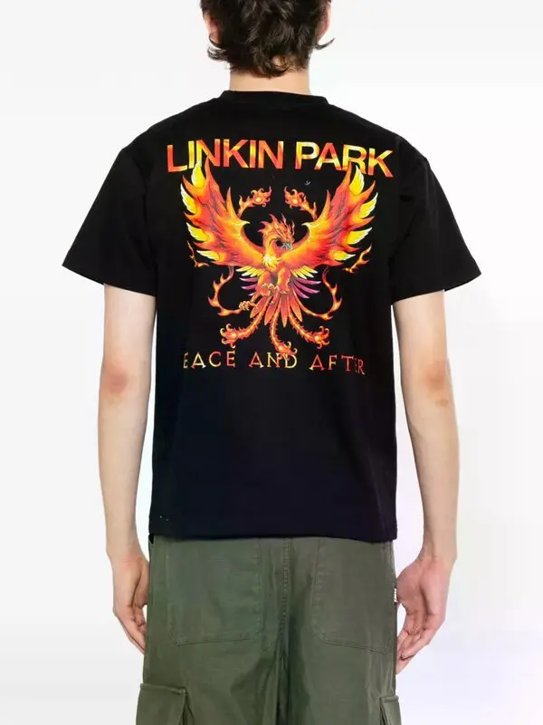 PEACE AND AFTER Phoenix Graphic T-shirt