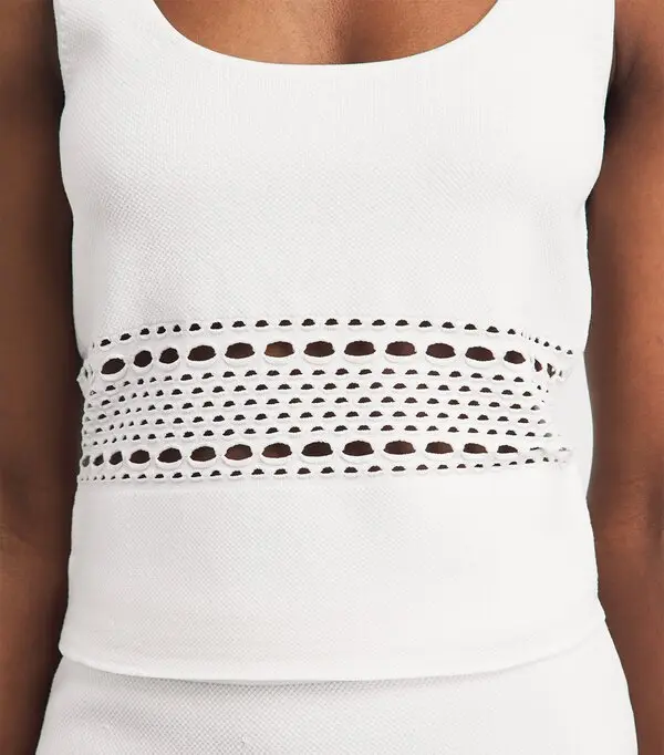 Simkhai Fitzgerald Stretch-jersey Cut-out Tank Top