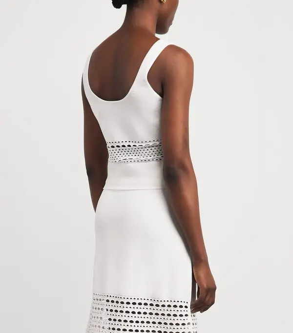 Simkhai Fitzgerald Stretch-jersey Cut-out Tank Top