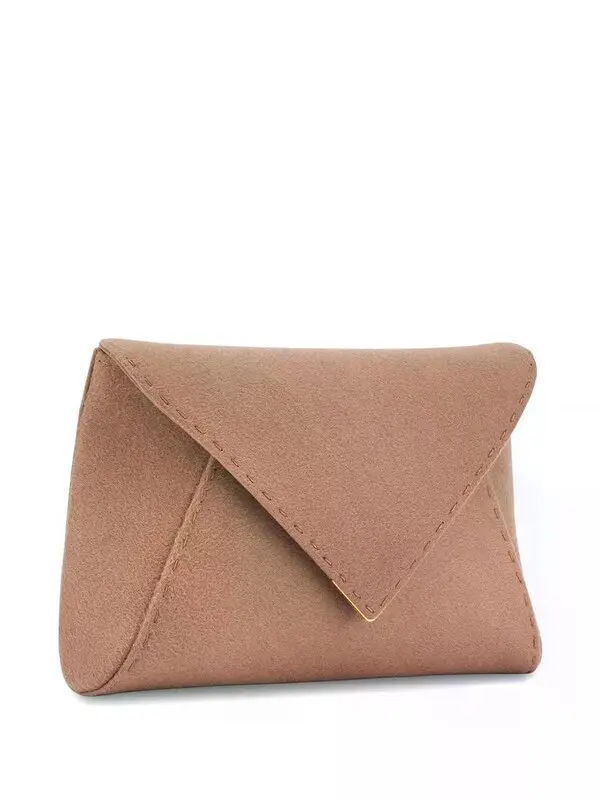 Tyler Ellis Large Lee Pouchet Clutch Bag - Neutrals