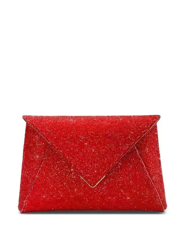 Tyler Ellis Small Lee Pouchet Clutch - Red