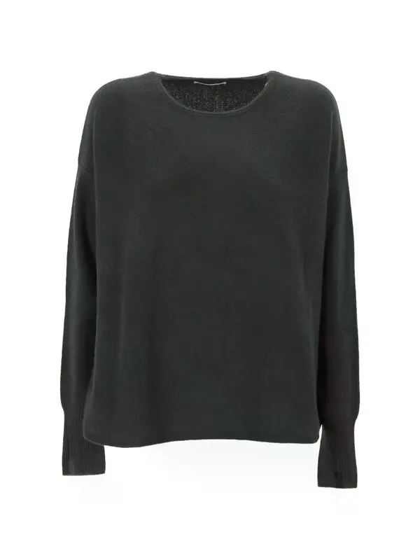 OLIVER LATTUGHI Drop Shoulder Sweater - Grey