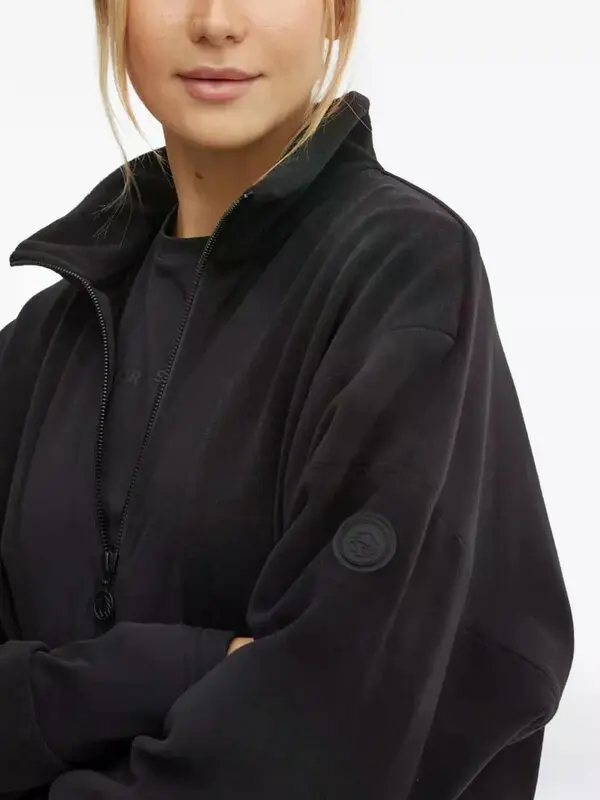SPORTALM Logo Patch Metallic Trim Jacket