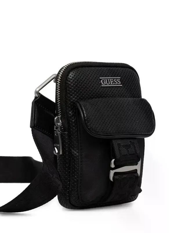 Guess Perforated Detail Messenger Bag