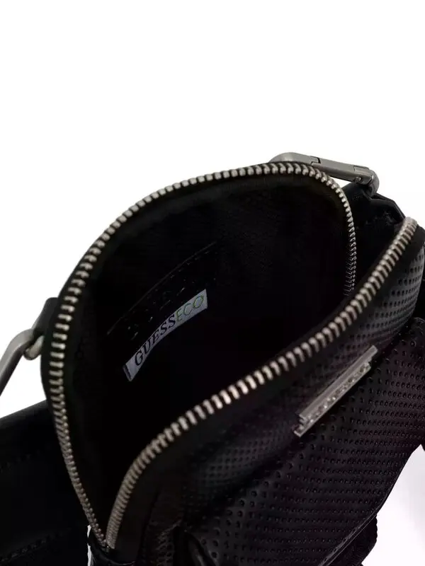 Guess Perforated Detail Messenger Bag