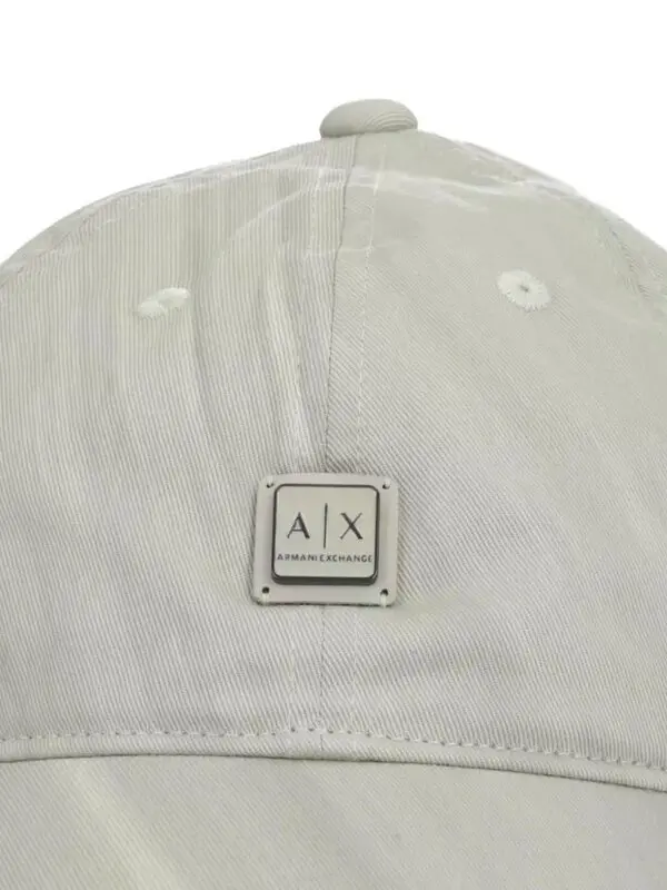 Armani Exchange Logo Plaque Baseball Cap
