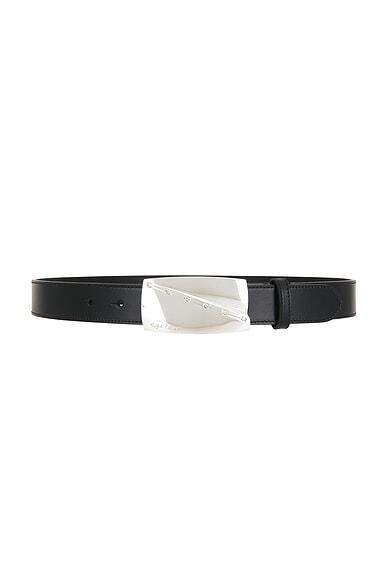 Ralph Lauren Medium Soft Lux Calf Belt - Black