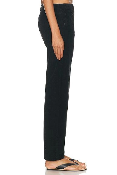 THE ROW Fima Corduroy Trousers - Black
