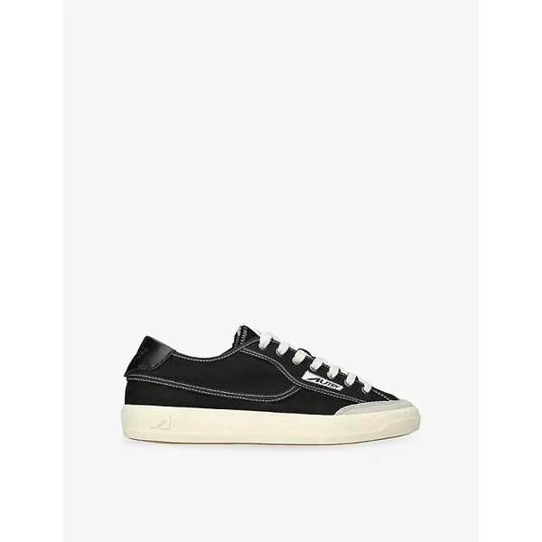 AUTRY Windscape Canvas And Suede Trainers - Black