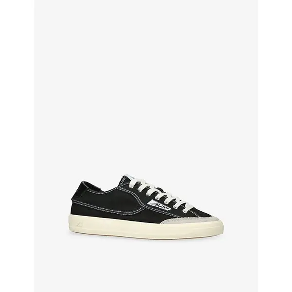 AUTRY Windscape Canvas And Suede Trainers - Black