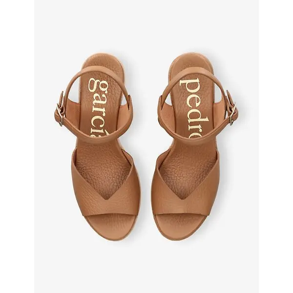 PEDRO GARCIA Doina Leather Heeled Sandals