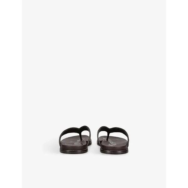 Sam Edelman Lila Leather Sandals - Brown