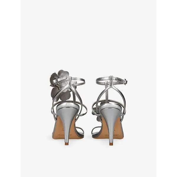 Zimmermann Belara 85 Leather Stiletto Sandals