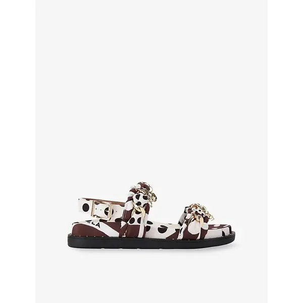 Carvela Polka Slingback Sandals - Brown/oth