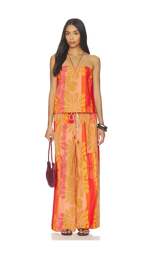Free People Devella Set - Orange