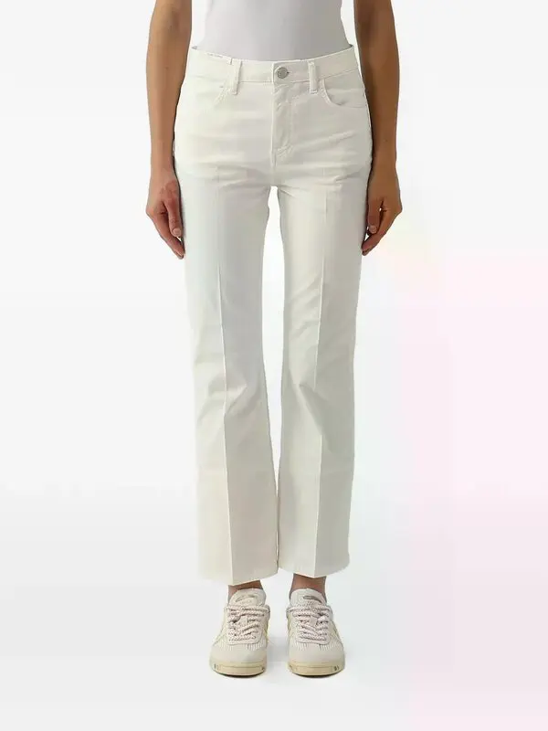 PT TORINO Cropped Pressed Crease Jeans