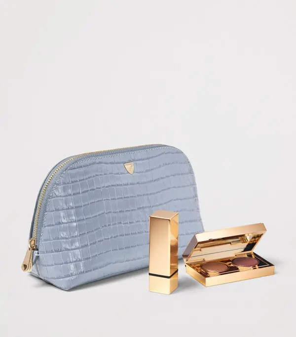 ASPINAL OF LONDON Small Leather Cosmetic Case