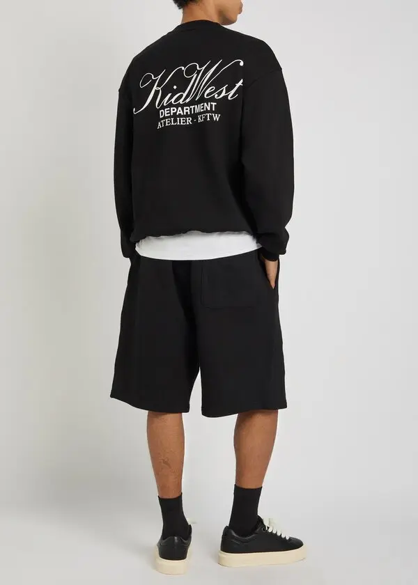 KIDWEST Logo-print Cotton Sweatshirt