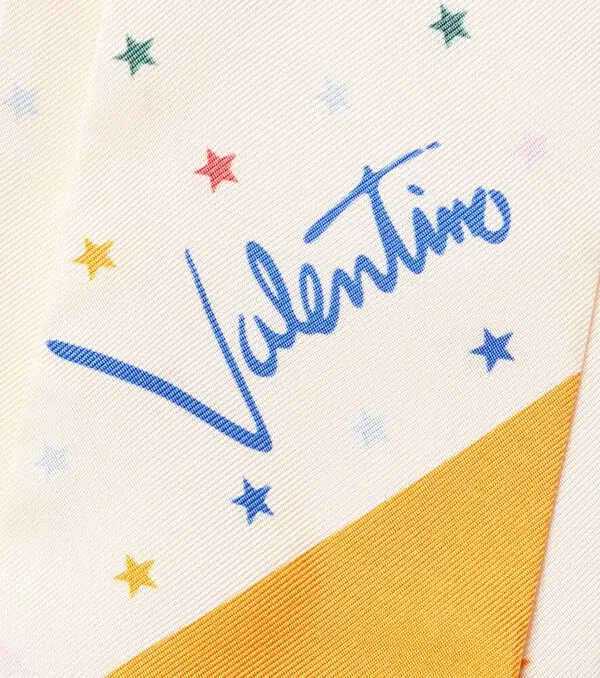 Valentino Garavani Starry Silk Scarf