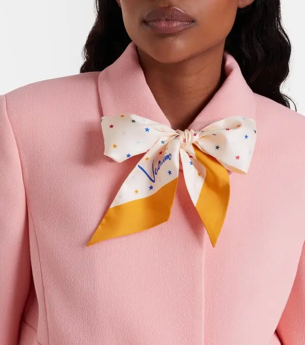 Valentino Garavani Starry Silk Scarf
