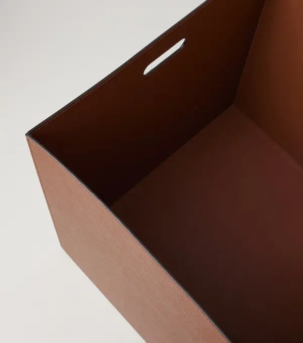 GIOBAGNARA Marea Large Leather Basket