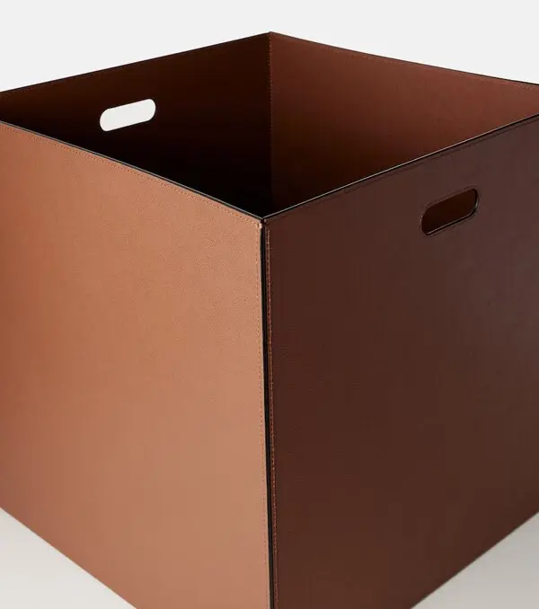 GIOBAGNARA Marea Large Leather Basket