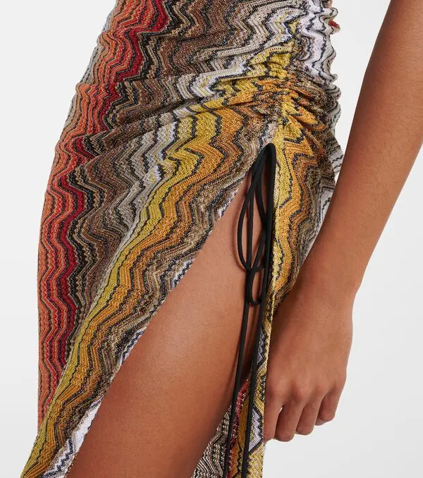Missoni Wave Lame Beach Dress