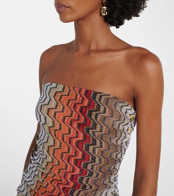 Missoni Wave Lame Beach Dress