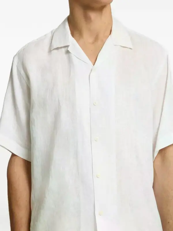 SELECTED Short-sleeved Linen Shirt