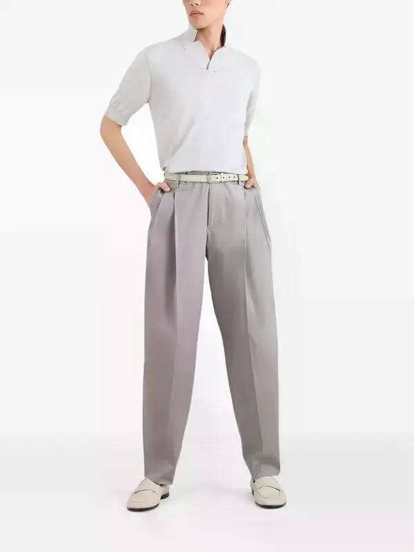 Dolce & Gabbana Silk Polo Shirt