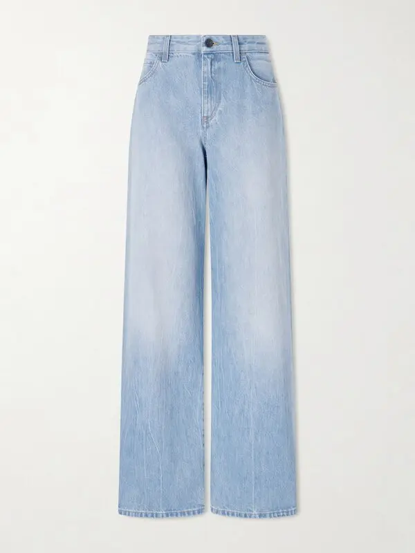 THE ROW Eglitta Straight-leg Jeans - Blue