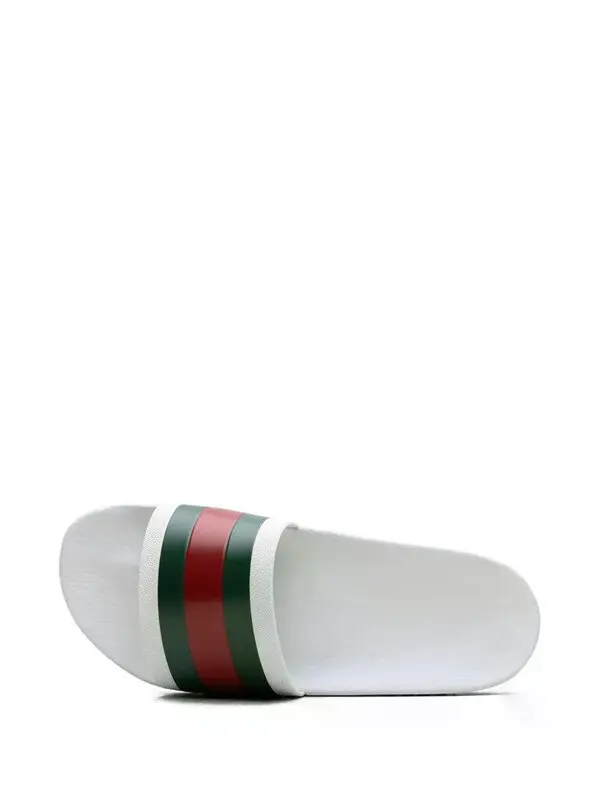 Gucci Pursuit Slides - White