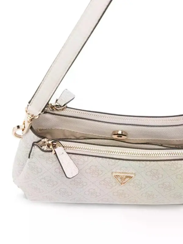 Guess All-over Logo Print Shoulder Bag