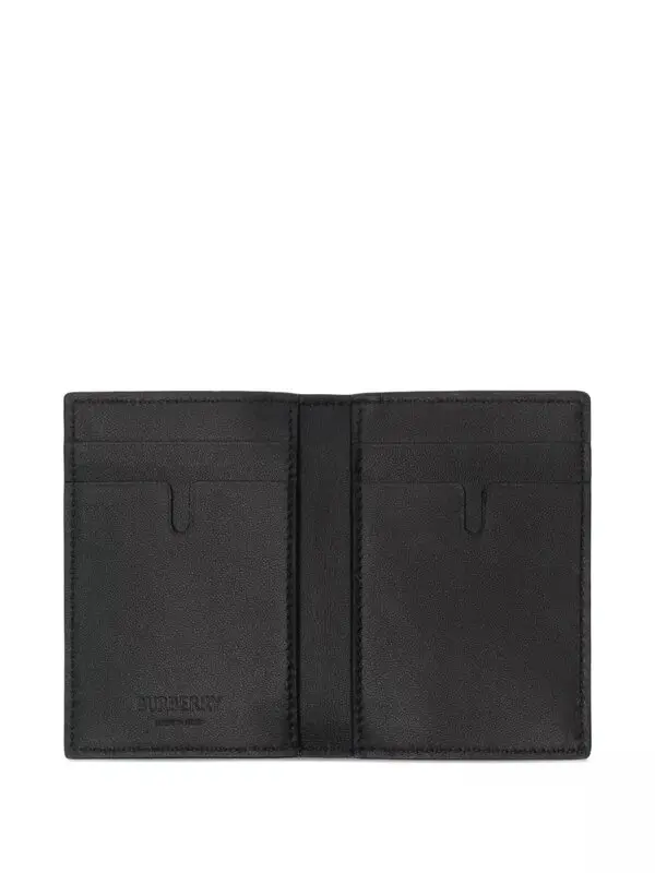 Burberry City Check Folding Card Case
