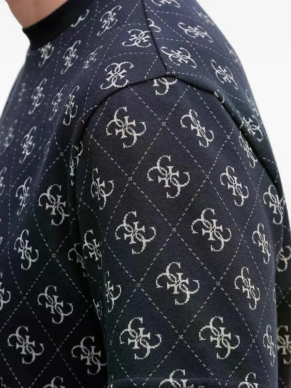 Guess Monogram-print T-shirt