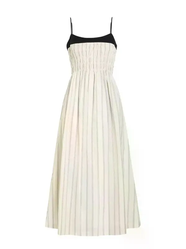 Rails Primrose Striped Midi Dress - Neutrals