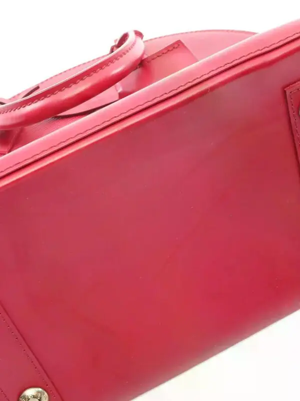 LOUIS VUITTON Epi Alma Pm Handbag - Red