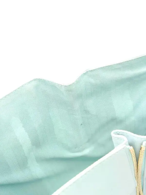Loewe 2000s Hammock Leather Tote Bag - Blue