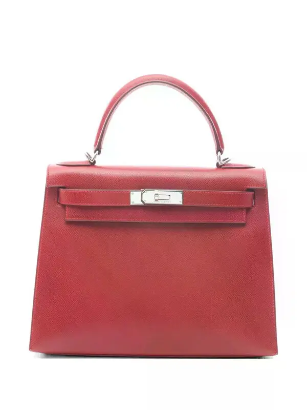Hermès 28 Kelly Tote Bag - Red