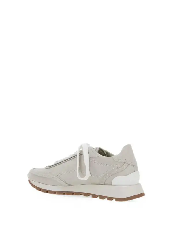 Brunello Cucinelli Monili-trim Panelled Sneakers